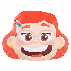Disney and Pixar Turning Red Meilin Lee Reversible 11-inch Plushie Character Head, Kids Toys for Ages 3 Up by Just Play