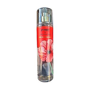 Canero Bath and body Lotion, Perfume Mist, Shower Gel Holiday and Tropical Fragrance Collection (Poppy Mist, 8 Ounce)