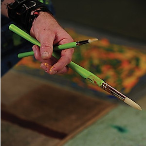 Liquitex 1300212 Professional Freestyle Traditional Brush, Detail Bright No. 12