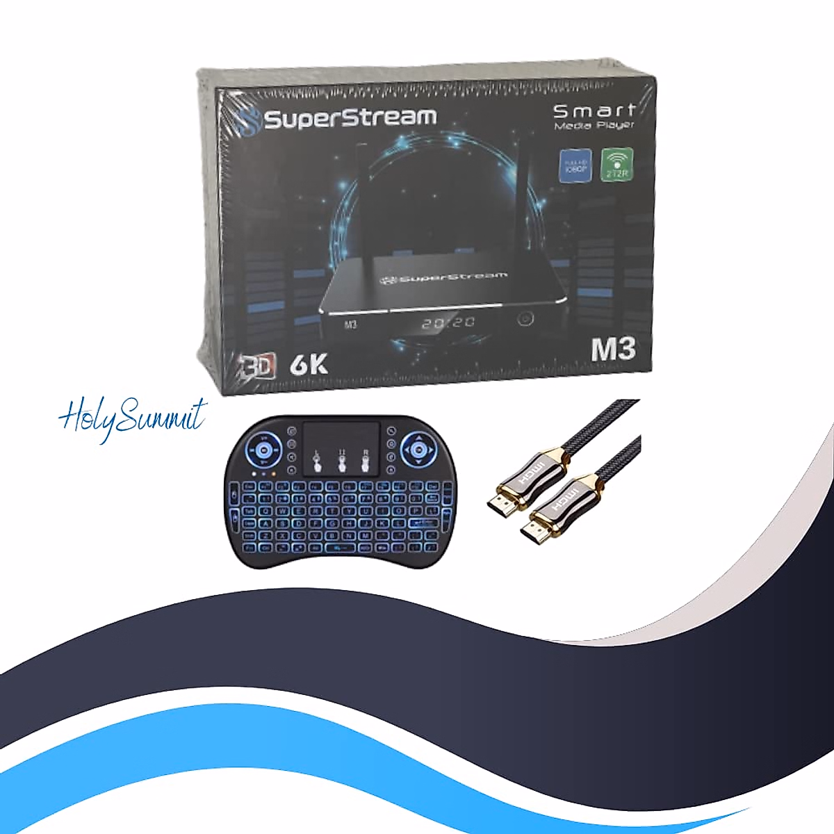 SuperStream M3 Adroid TV Box Latest Technology