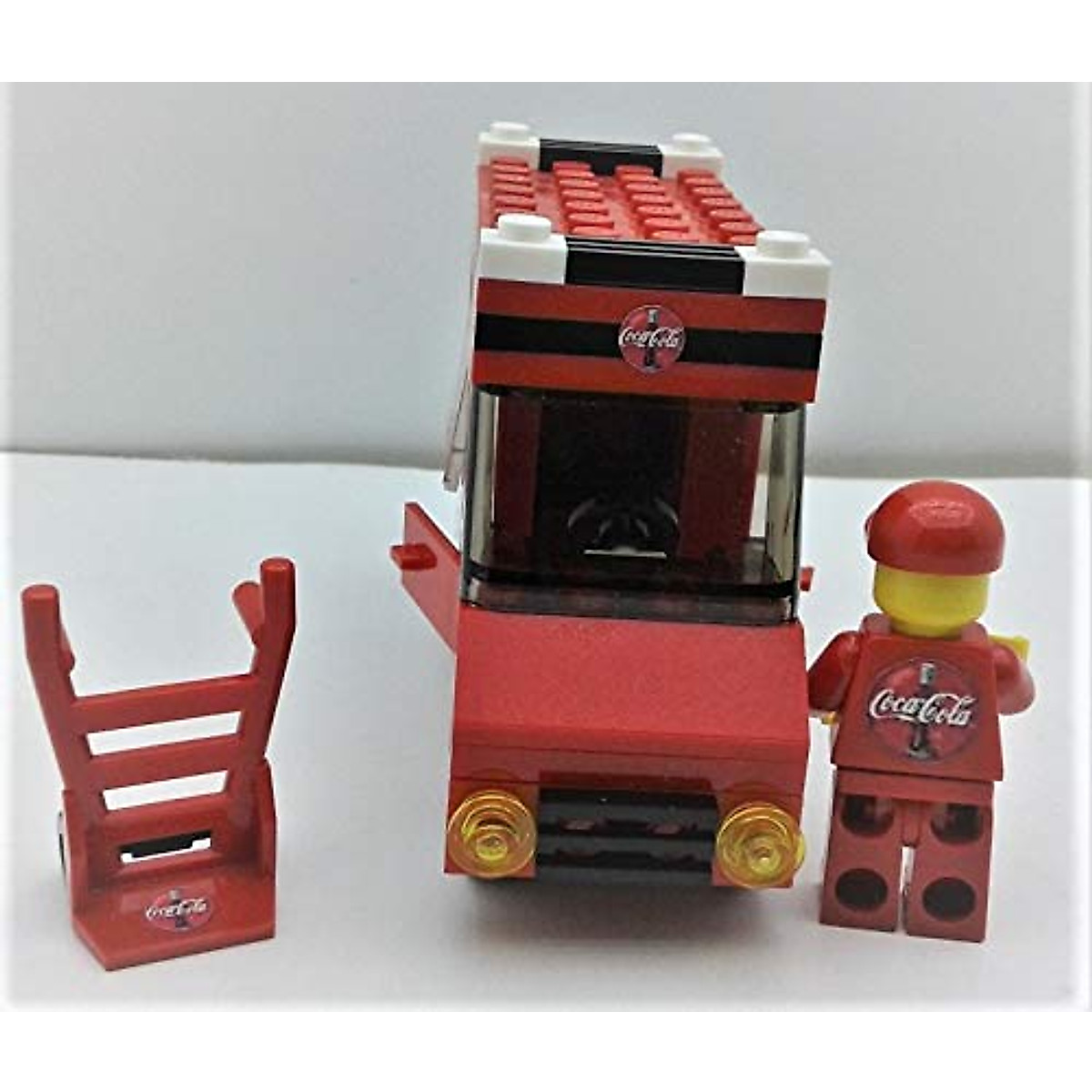 Lego City Vehicle COCA COLA set. / TRUCK case Minifigure hand truck