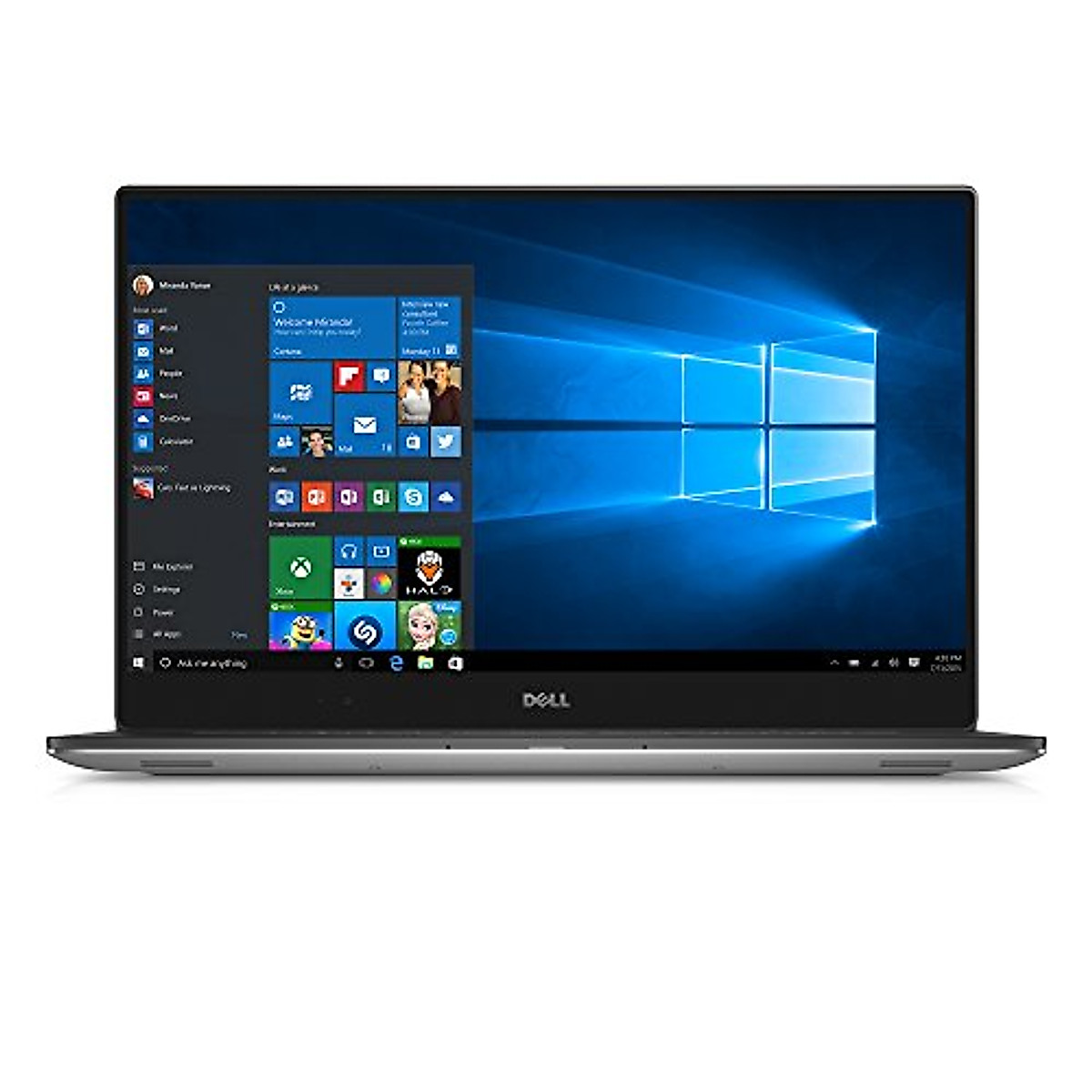 Dell XPS 15 XPS9550-0000SLV 15.6-Inch Traditional Laptop (Machined aluminum display back and base in silver)