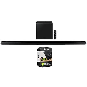SAMSUNG HW-S800B/ZA 3.2.1ch Soundbar with Wireless Dolby Atmos DTS:X Black 2022 Bundle with Premium 2 YR CPS Enhanced Protection Pack
