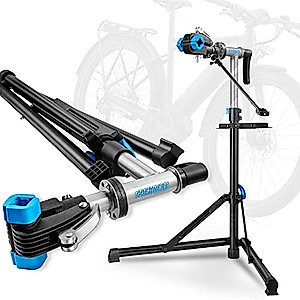 Gioventù E Bike Repair Stand Bicycle Stand (Max 100 lbs) - Bike Stand for Maintenance, Bicycle Repair Stand with Quick Release for E-bikes, Mountain Bikes and Road Bikes