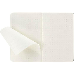 Moleskine Cahier Journal, Soft Cover, Pocket (3.5" x 5.5") Dotted, Black, 64 Pages (Set of 3)
