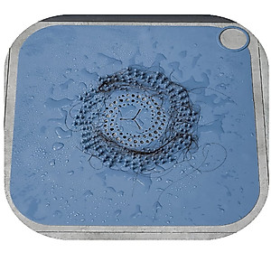 Silicone Shower Drain Hair Catcher,Shower Hair Stopper,Shower Drain Strainer,Silicone Drain Covers,Bathroom Drain Protector (HS030)