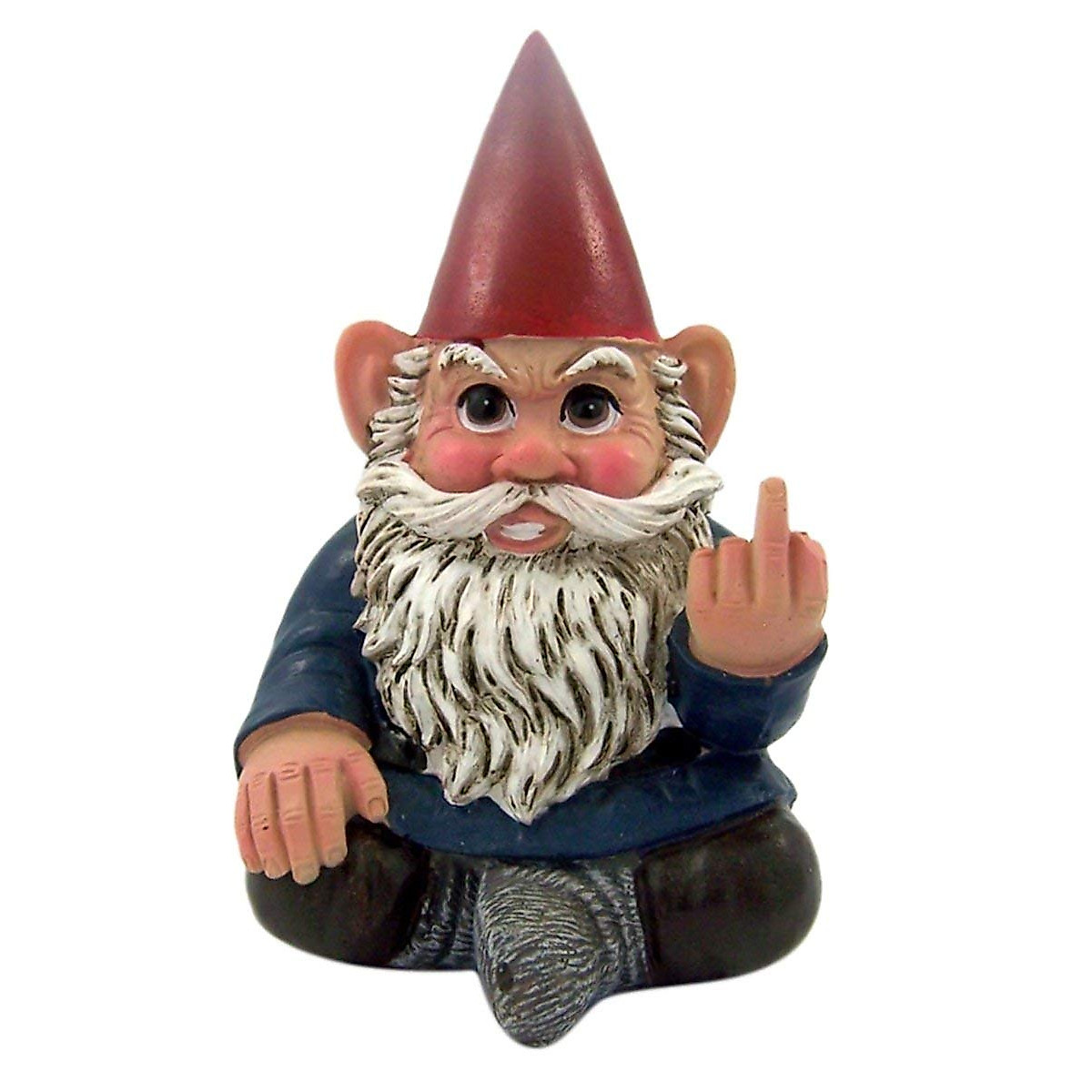 Four Naughty Gnomes Set of 4 Home Decor Statues 4 Inch