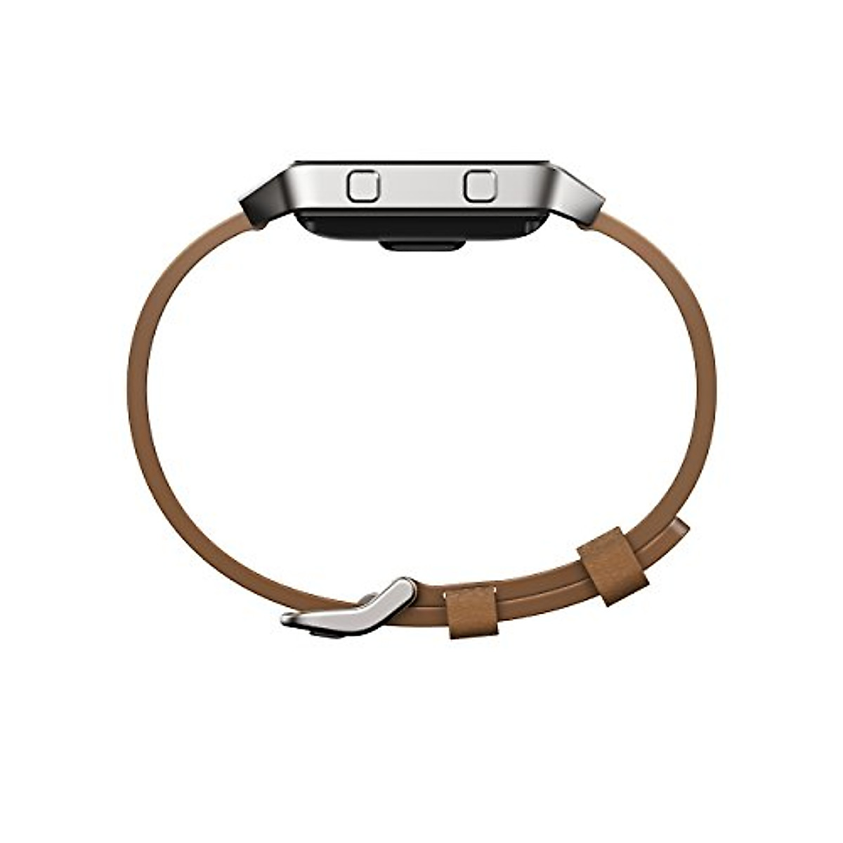 Fitbit Blaze Accessory Band, Leather, Camel, Large