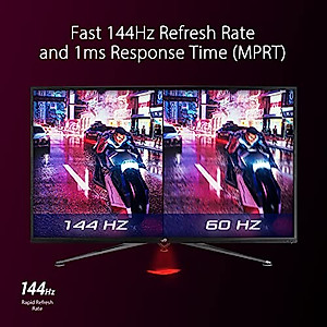 ASUS 43" 4K 144Hz 1ms Gaming Monitor - ROG Strix, HDR1000, FreeSync Premium Pro