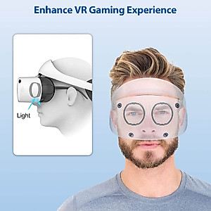 PECOOVR Smooth Lens Spacer Protector for PSVR 2 Different Glasses Shapes Wearers, Upgraded Insert Anti-Scratch Ring Adapter Prevent Eyeglass from Scratching Compatible with PlayStation VR2
