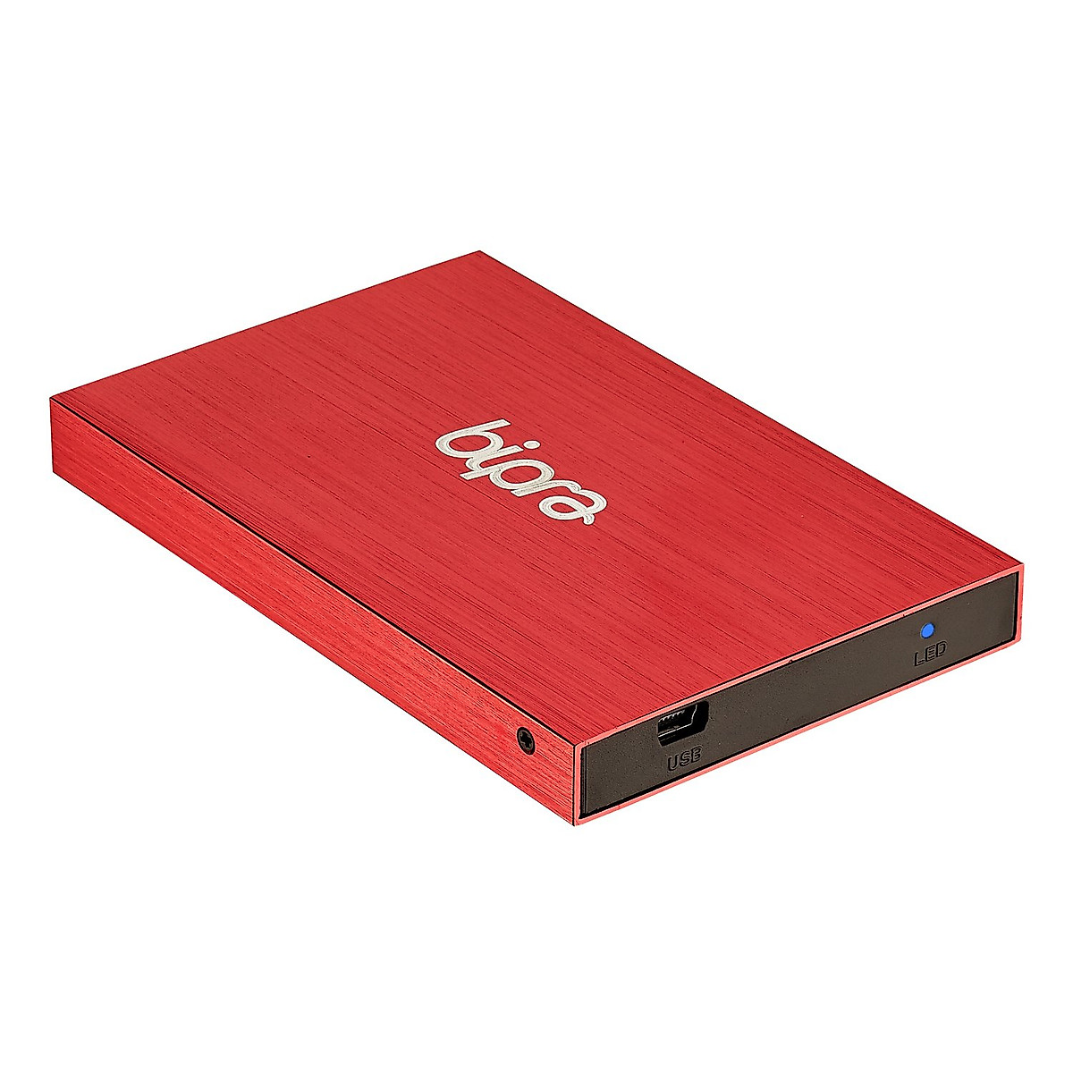 BIPRA 40Gb 40 Gb 2.5 Inch External Hard Drive Portable USB 2.0 - Red - Fat32 (40Gb)