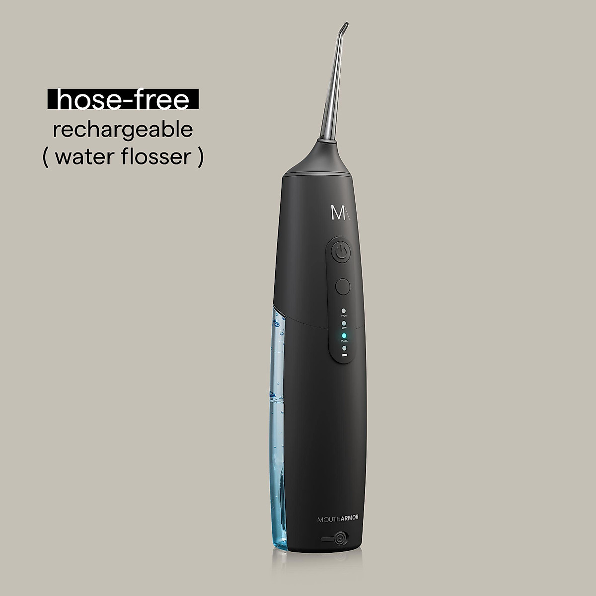 MOUTHARMOR Mouth Armor Cordless Water Flosser & Electric Toothbrush Combo (Mouth Armor + Dental Floss)