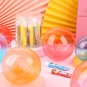 20Pcs Blow Plastic Bubbles Toys Large Bubble Balloons for Kids Outside Party Birthday Gift, Bubble Blowing Products, Bubble Toys, Bubble Balloon, Toddler Outdoor Toys