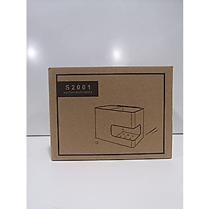 JOMOLA Hair Dryer Holder Adhesive Hair Styling Tool Organizer Bathroom Organizer Under Sink for Blow Dryer Storage Basket Wall Mounted for Cabinet Door White