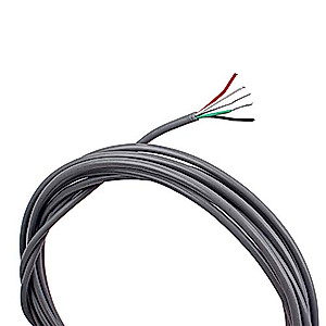 Alnicov 5-Conductor Shielded Wire Guitar Circuit Hookup Wire Pickup Cable
