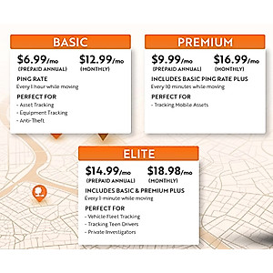 Trak-4 GPS Tracker for Vehicles, Assets, Equipment. Long Battery Life, Waterproof, Global Tracking. Low-Cost Subscription Required.