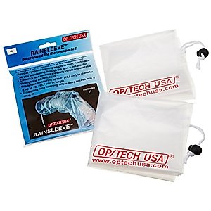 OpTech USA | Rainsleeve Series | Original | Clear | 2 Pack