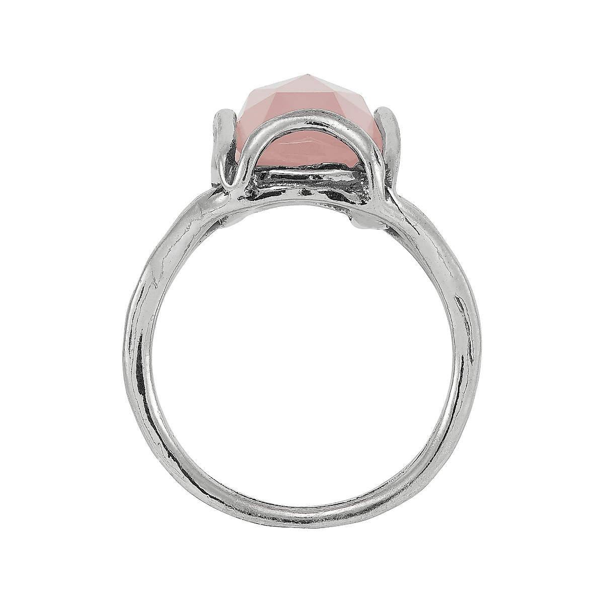 Silpada 'Inner Goddess' Sterling Silver Chalcedony Ring, Size 10, Size 10