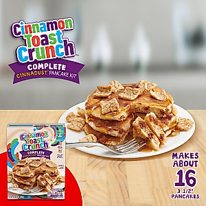 Betty Crocker Cinnamon Toast Crunch Pancake Kit, Baking Mix, 15.6 oz.