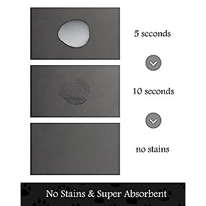 Pet Feeding Mat-Absorbent Dog Mat for Food and Water Bowl-No Stains Quick Dry Dog Water Dispenser Mat-Dog Accessories Pet Supplies-Dog Water Bowl for Messy Drinkers