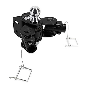 Camco Eaz-Lift Camper/RV TR3 1,000lb Weight Distribution Hitch Kit | Features Adjustable Sway Control & Pre-Installed 2-5/16-inch Hitch Ball | 1,200lb Max Tongue Weight Rating (48900)