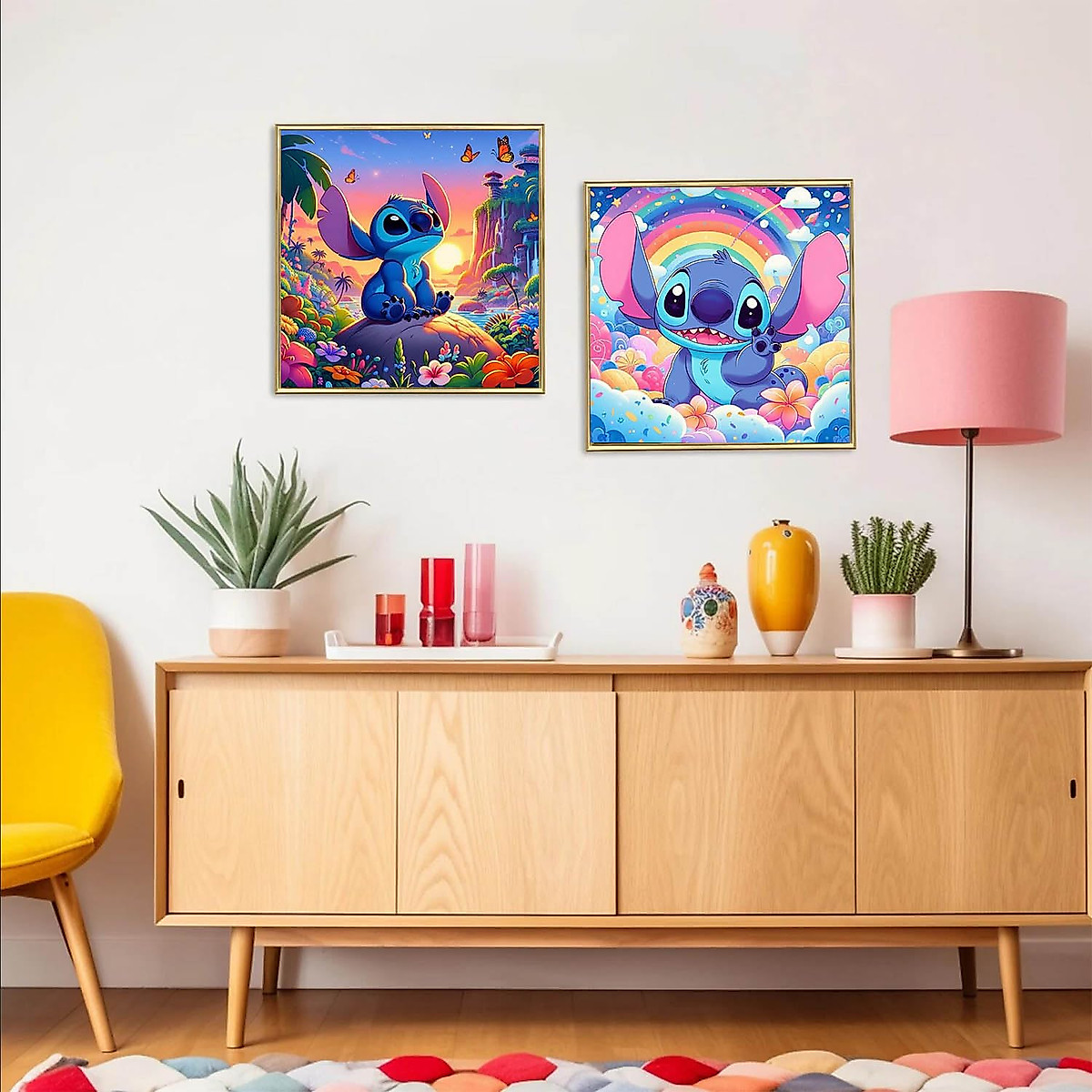 Ksxistiyt Diamond Art Painting Kits for Adults, Full Drill Diamond Dots Paintings for Beginners, Round 5D Paint with Diamonds Pictures Gem Art Painting Kits DIY Crafts Kits 14x14inch