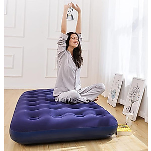 DIMAR GARDEN Single Size Air Mattress Inflatable Camping Bed Sleeping Pad,Include Pump