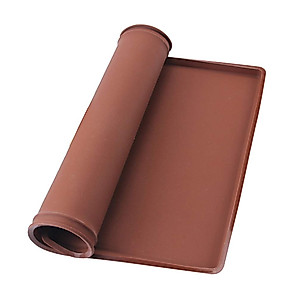 Hemoton Oven-safe Baking Mat Pastry Mat s Cookie Cutters Cookies Mat Baking Tray Pan Cake Mat Pizza Leakproof Mat s Swiss Roll Cake Mat Non Stick Baking Sheet