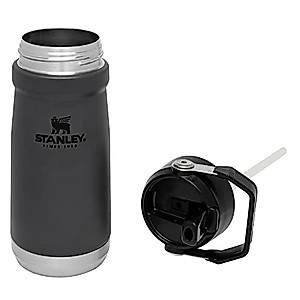 Stanley IceFlow Stainless Steel Water Jug with Straw, Vacuum Insulated Water Bottle for Home and Office, Reusable Tumbler with Straw Leakproof Flip, 17 ounces