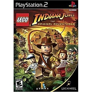 Lego Indiana Jones: The Original Adventures - PlayStation 2 (Renewed)
