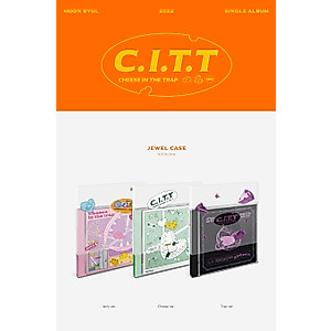 RBW Entertainment MAMAMOO MOONBYUL - C.I.T.T(Cheese in the Trap) 2nd Single Album K-pop Sealed (Trap ver.), 142 x 124 x 10 mm
