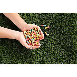 Trolli Sour Brite Crawlers Minis Candy, Sour Gummy Worms, 2 Ounce Treat-Size Pouches (Pack Of 18)