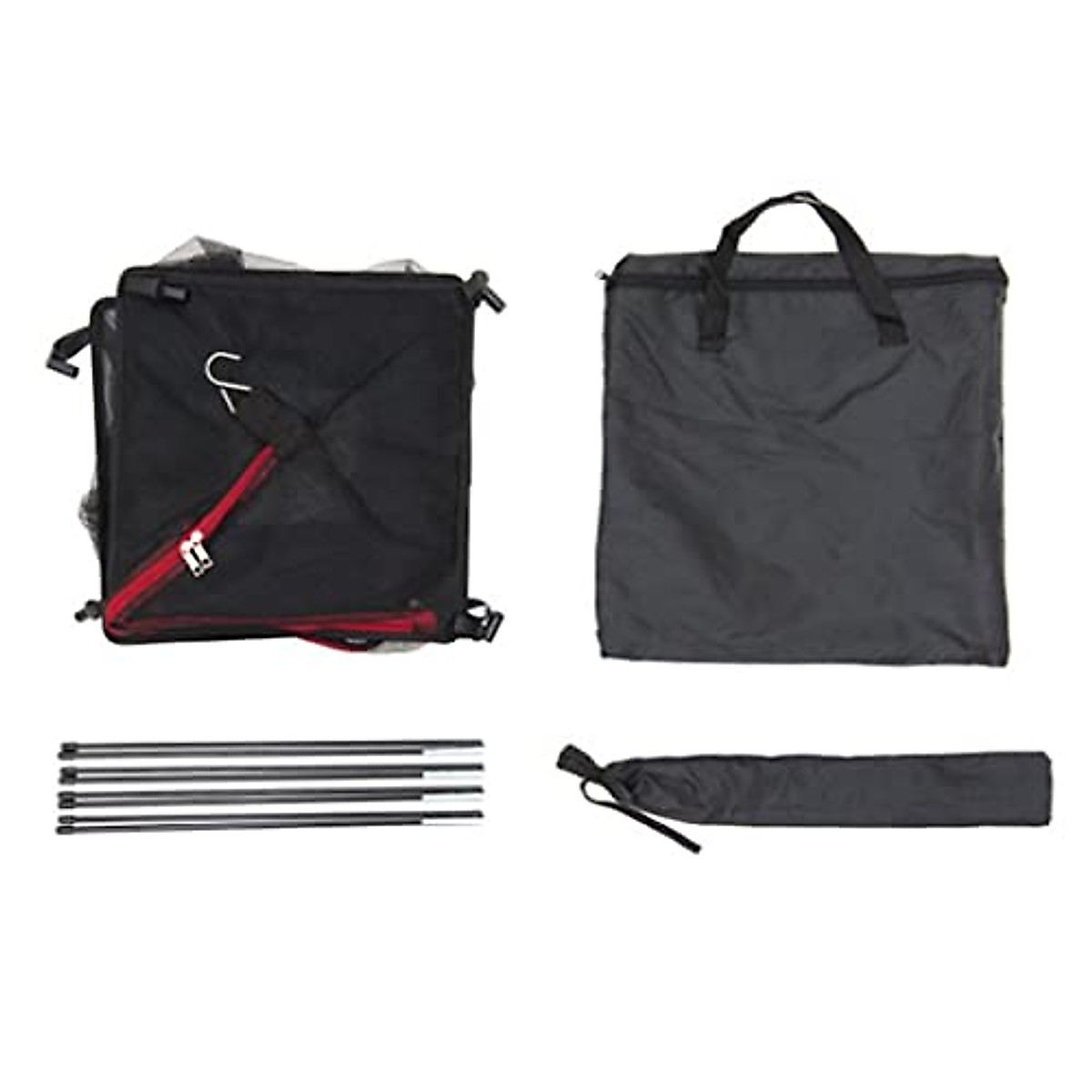 Tongina Camping Drying Mesh Rack for Cookware Organizer Dryer Storage Net Basket