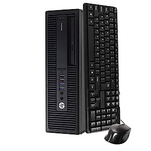 HP ProDesk 600 G2-SFF, Core i5-6500 3.2GHz, 8GB RAM, 256GB Solid State Drive, Windows 10 Pro 64bit (Renewed)
