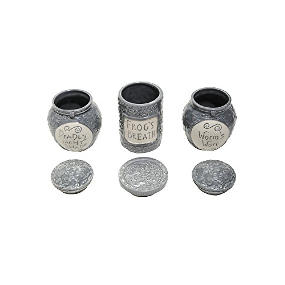 The Nightmare Before Christmas Sally Jars 3 piece Trinket Box Gift Set