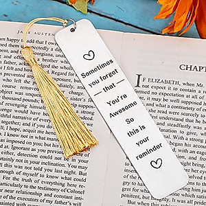Bookmarks Gifts for Book Lovers Women Funny Inspirational Bookmark for Best Friends Girls Women Birthday Valentiens Day Christmas Gifts for Book Lovers Her Daughter Sister Coworkers Teenager Girls