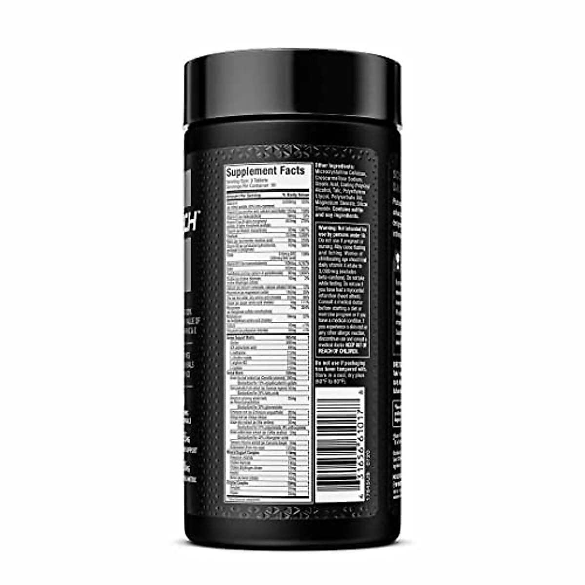 Multivitamin for Men | MuscleTech Platinum Multivitamin | Vitamin C for Immune Support | 18 Vitamins & Minerals | Vitamins A C D E B6 B12 | Daily Workout Supplements | Mens Multivitamins, 90 ct