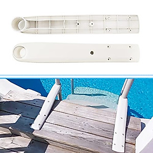 Pool Ladder Bracket,Deck Support 2 Pack Compatible with Swimming Pool BiltMor above Ground Step and Ladder System 160-0001PG…