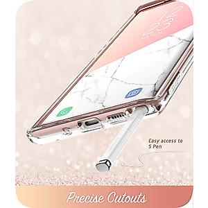 i-Blason Cosmo Series Case for Galaxy Note 10 Plus/Note 10 Plus 5G 2019 Release, Marble