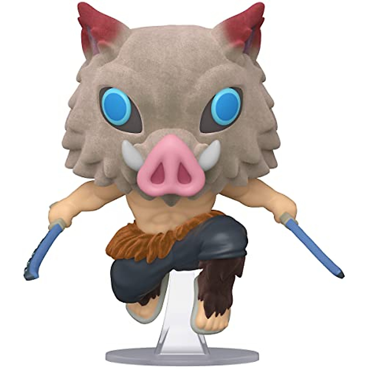 Funko Pop Animation: Demon Slayer - Inosuke Exclusive (Flocked)