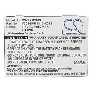 VINTRONS Replacement Battery for Siemens Gigaset M2, Gigaset M2 EX, Gigaset M3