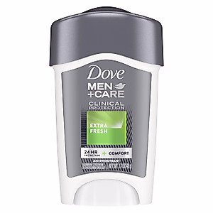 DOVE MEN + CARE Clinical Strength Antiperspirant Extra Fresh, 1.7 oz