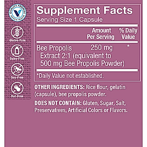 The Vitamin Shoppe Bee Pollen Extract 250MG, Superfood with Bee Propolis and Royal Jelly, Seasonal Immune System Support (300 Tablets)