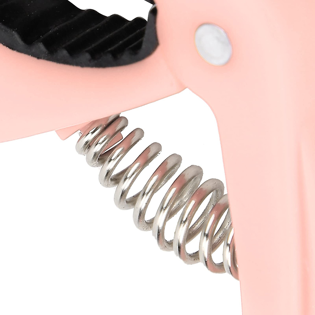 Eujgoov Guitar Capo, ABS Shell 6-String Guitar Clamp with Spring for Acoustic and Electric Guitars (Light)