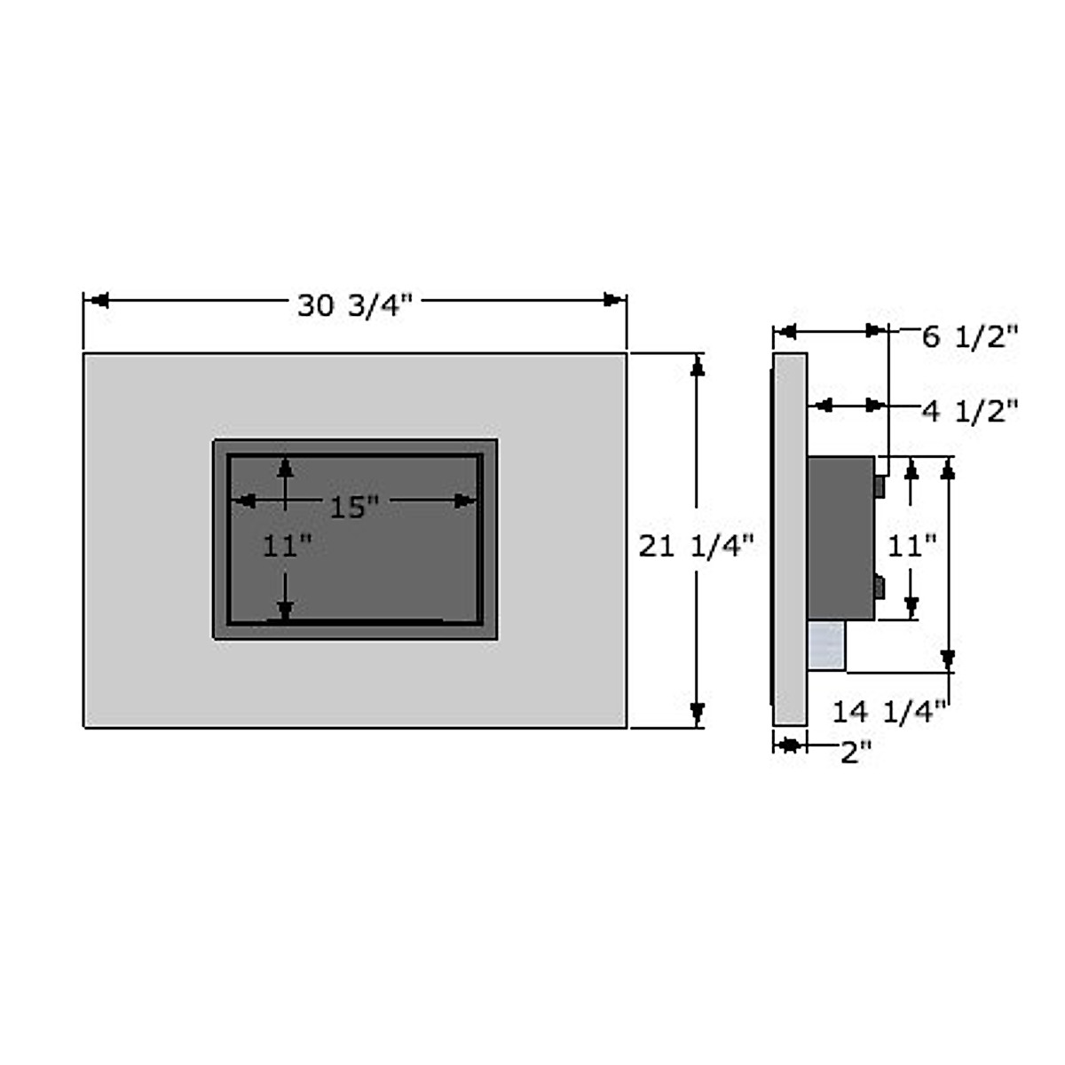 Ethanol Fireplace - Recessed - IGNIS Quadra