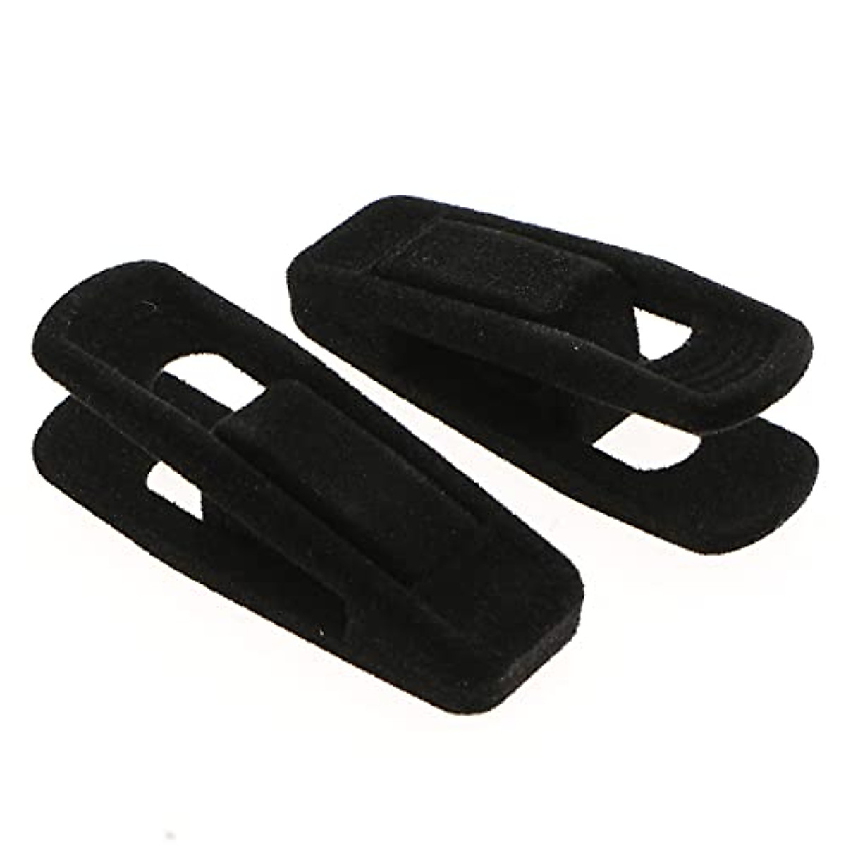 10 Pack Velvet Hangers Clips, Flocking Hanger Clips Clothespins Velvet Clips for Skirt Hanger Pants Hanger Suit Velvet Hangers, Strong Hangers Clip