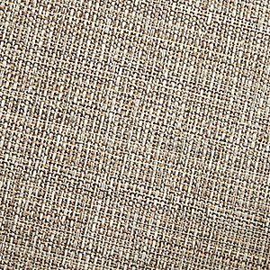 Signature Design by Ashley Realyn French Country Upholstered Swivel Bar Height Bar Stool with Foam Cushioned Seat, White & Beige