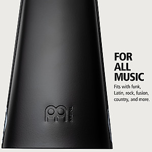 Meinl Percussion SL850-BK Black Powder Coated Steel Cowbell, 8 1/2-Inch