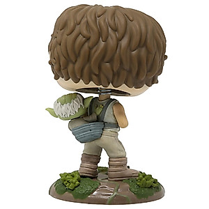 POP Star Wars: The Empire Strikes Back 40th Anniversary - Luke Skywalker Training with Yoda Funko Pop! Vinyl Figure (Bundled with Compatible Pop Box Protector Case), Multicolored, 3.75 inches