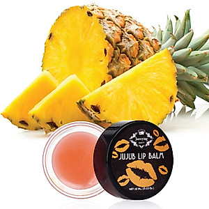 Pineapple Lightening Lip treatment for Dark Lips - Rich shea butter, Softens, Hydrates and Nourishes - Net 0.33 Oz (10 g.)
